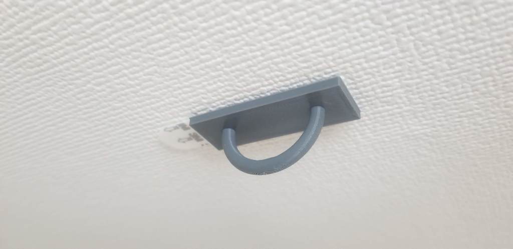 Ceiling hook for VR headsets by Red Haniwa | Download free STL model ...