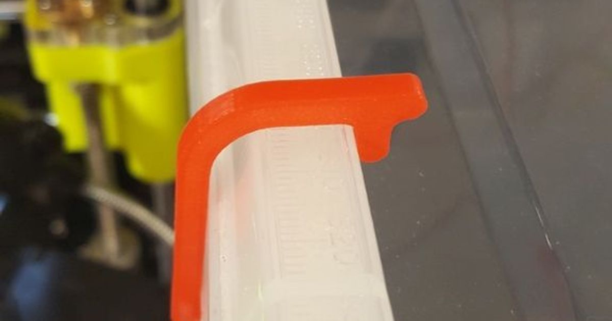 Parametric dry box lock clip by Red Haniwa | Download free STL model ...