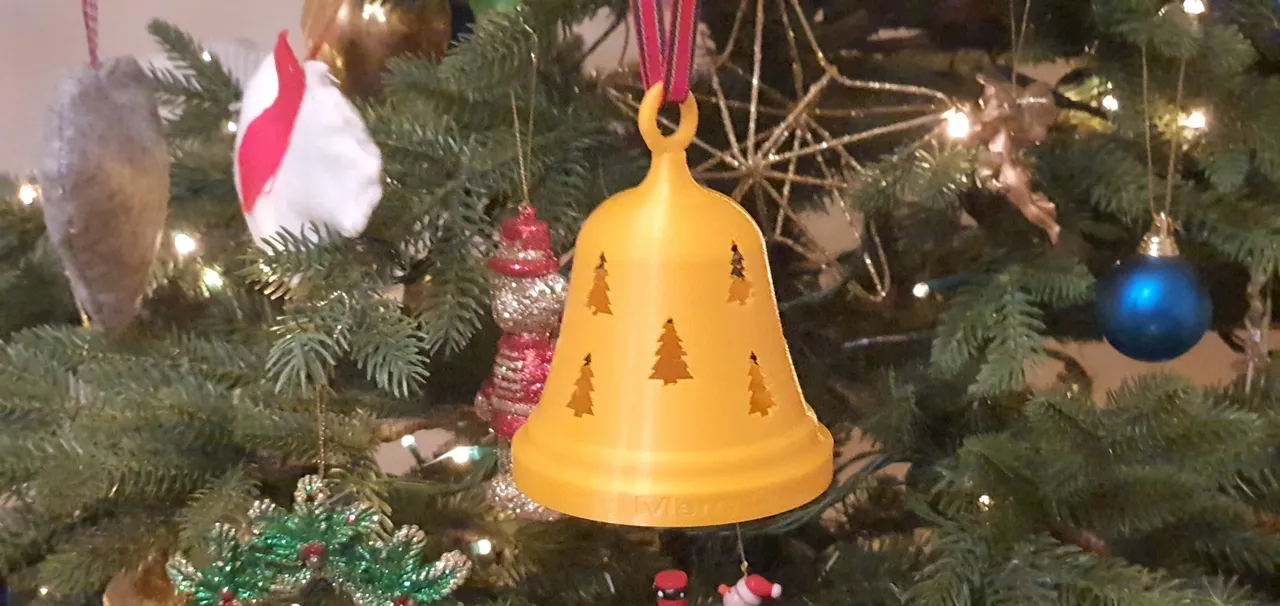 Christmas Bell by Brithawkes | Download free STL model | Printables.com
