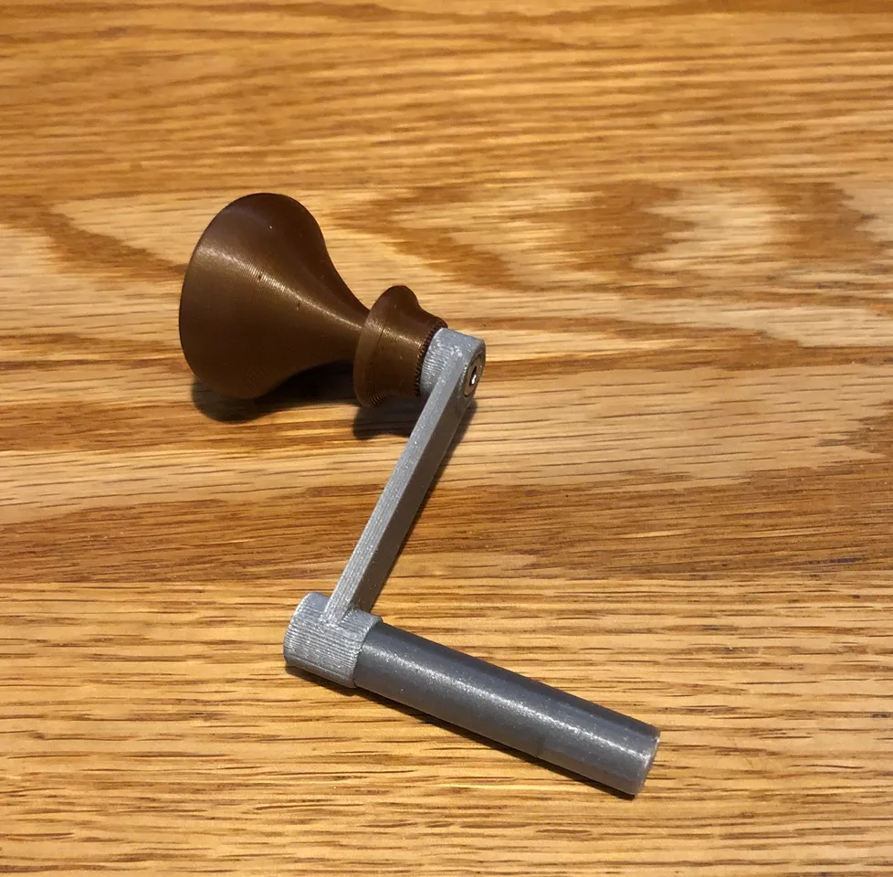 Clock Winder for 3D Printed Clock by Handy Handcrafts | Download free ...