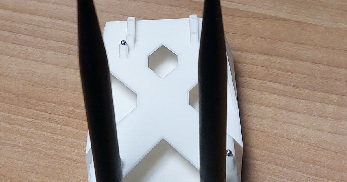 Modified chassis for jetbot by xwing | Download free STL model ...