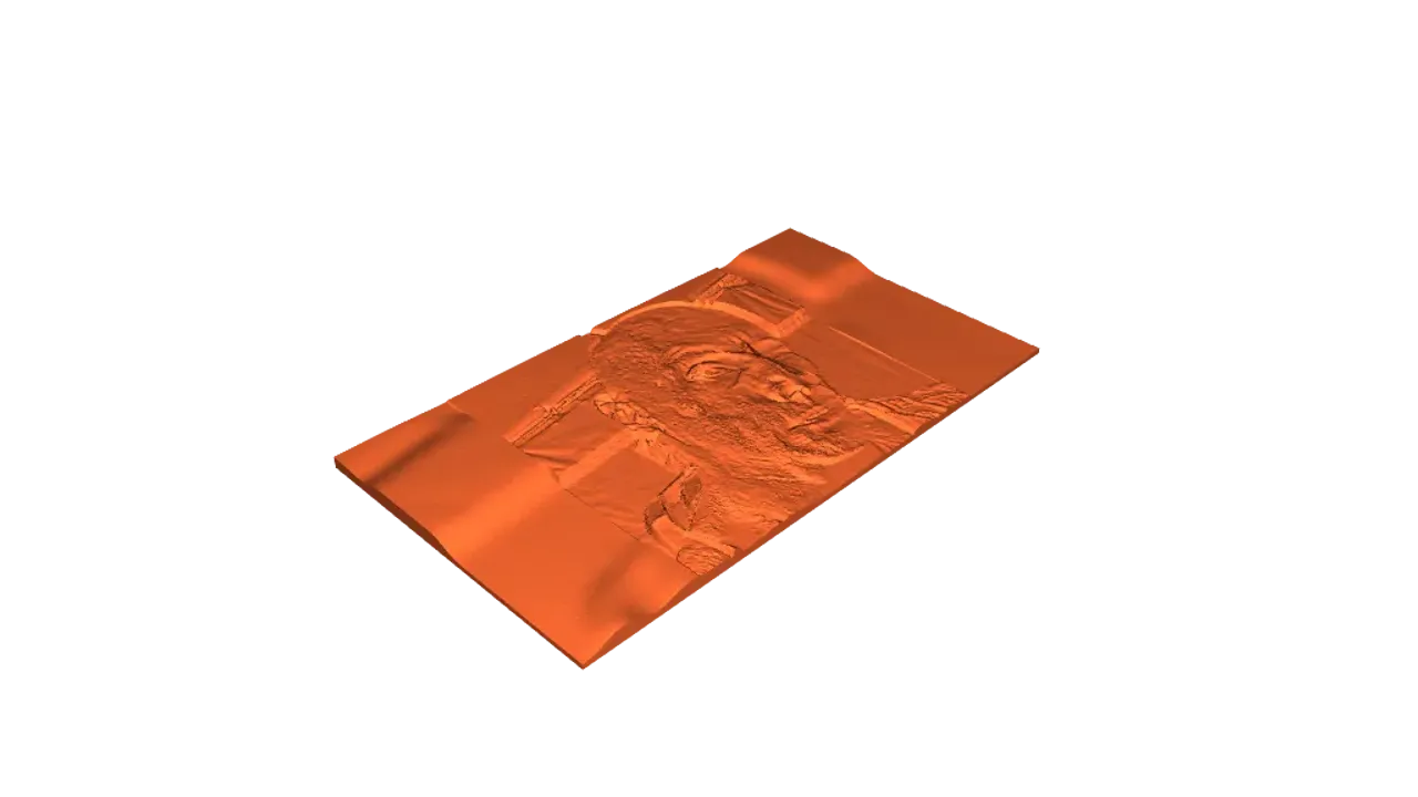 Lithophane of Dwayne the rock Johnson by Creefy FPV | Download free STL ...