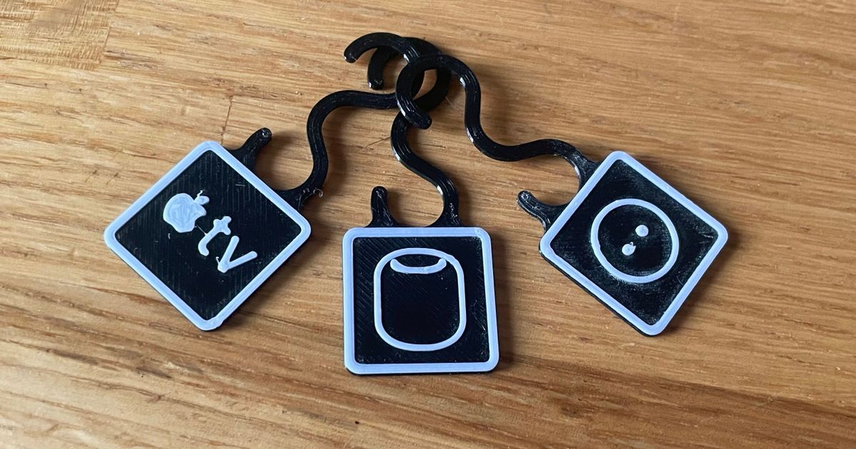 Cable Tag Set - Additional Icons by Marcelismus | Download free STL ...