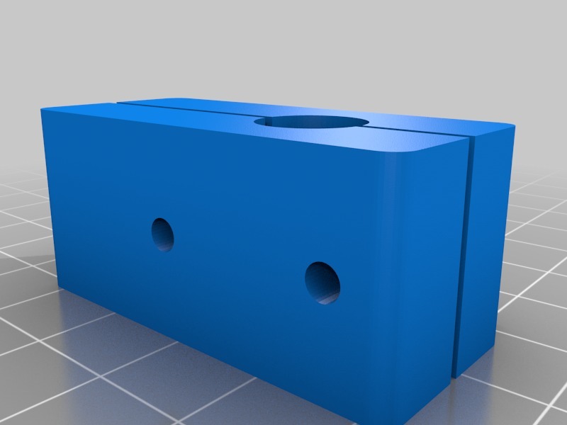 End Stop Holder for 10mm Rod by ChuckTheSquirrel | Download free STL ...