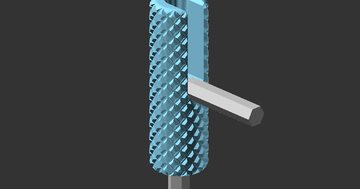 Hex Key grip by Jack | Download free STL model | Printables.com