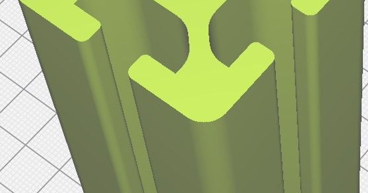 100mm 4040 I type profile by T-Fork | Download free STL model ...