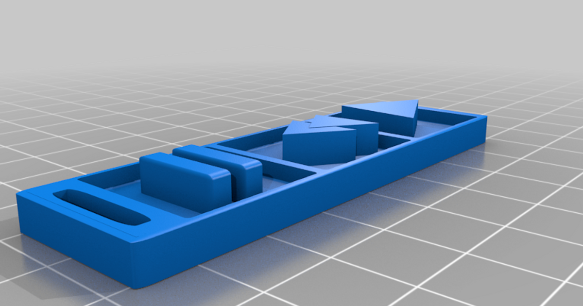 Emotional ABC's Toolbar by SlakrHakr | Download free STL model ...