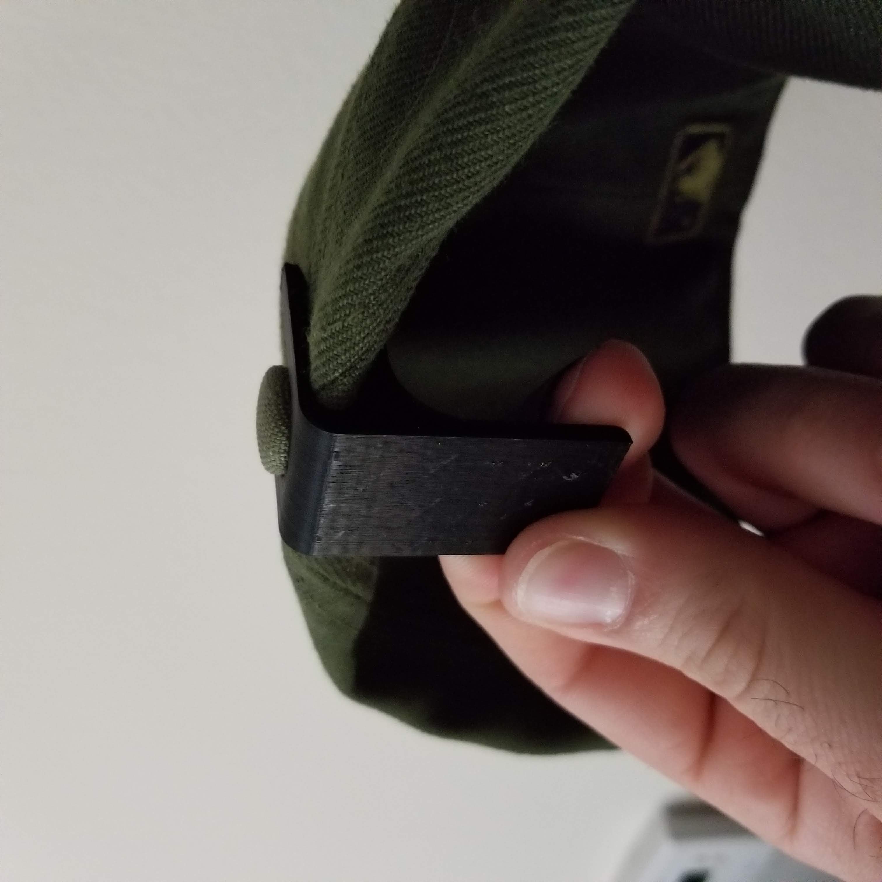 Low Profile Hat Hook por Brian Zak | Descargar modelo STL gratuito ...