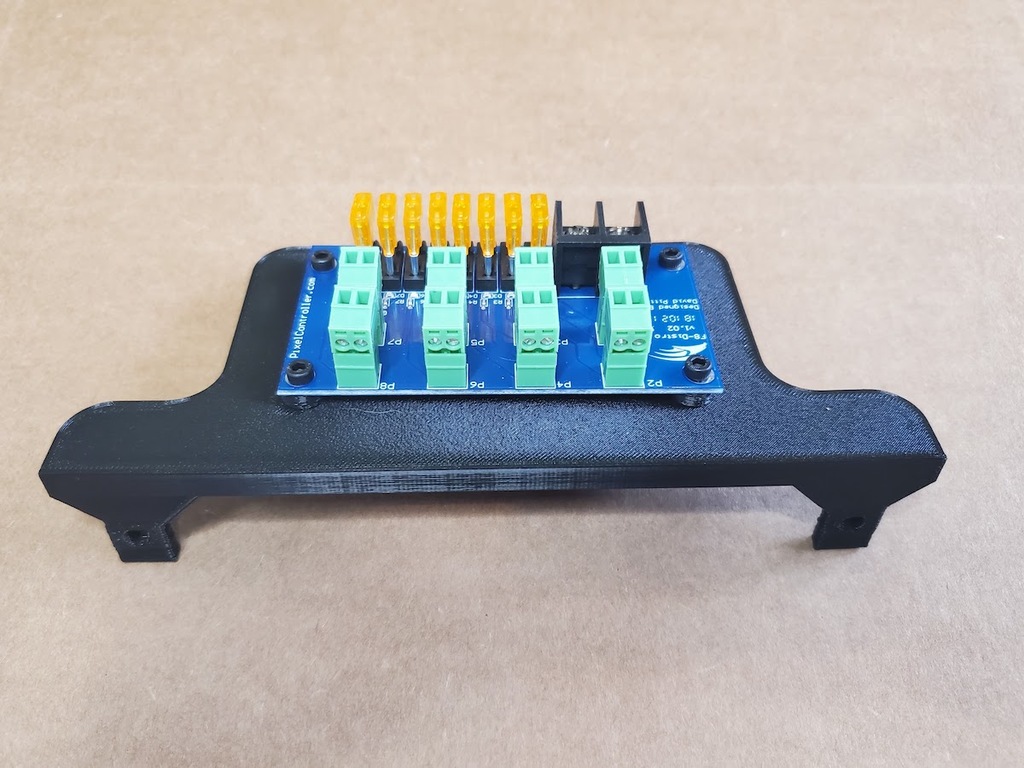 Falcon F8 Distro PSU Mount by Derik Whittaker | Download free STL model | Printables.com
