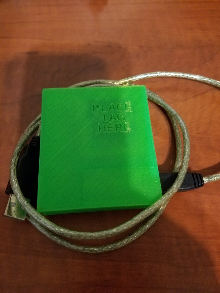 RFID Tag Scanner Case by mjf55 | Download free STL model | Printables.com