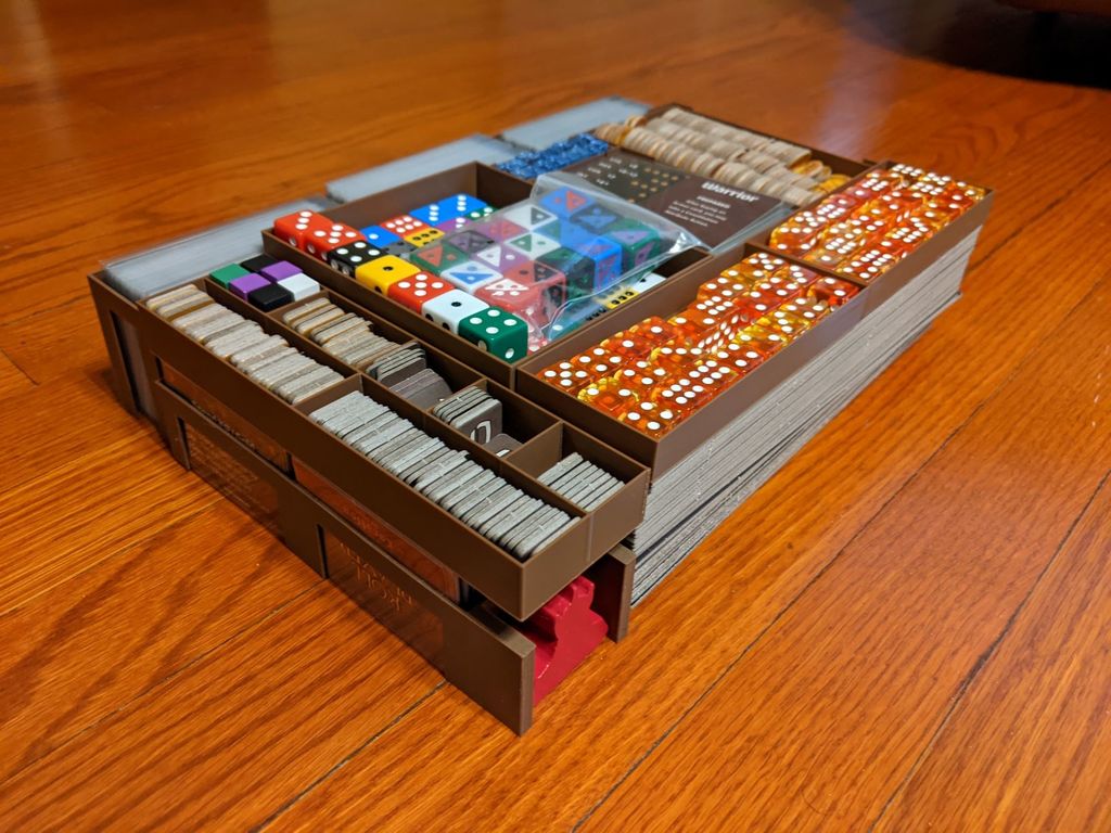 Roll Player + 2 expansions Organizer - Original Box - Sleeved by ...