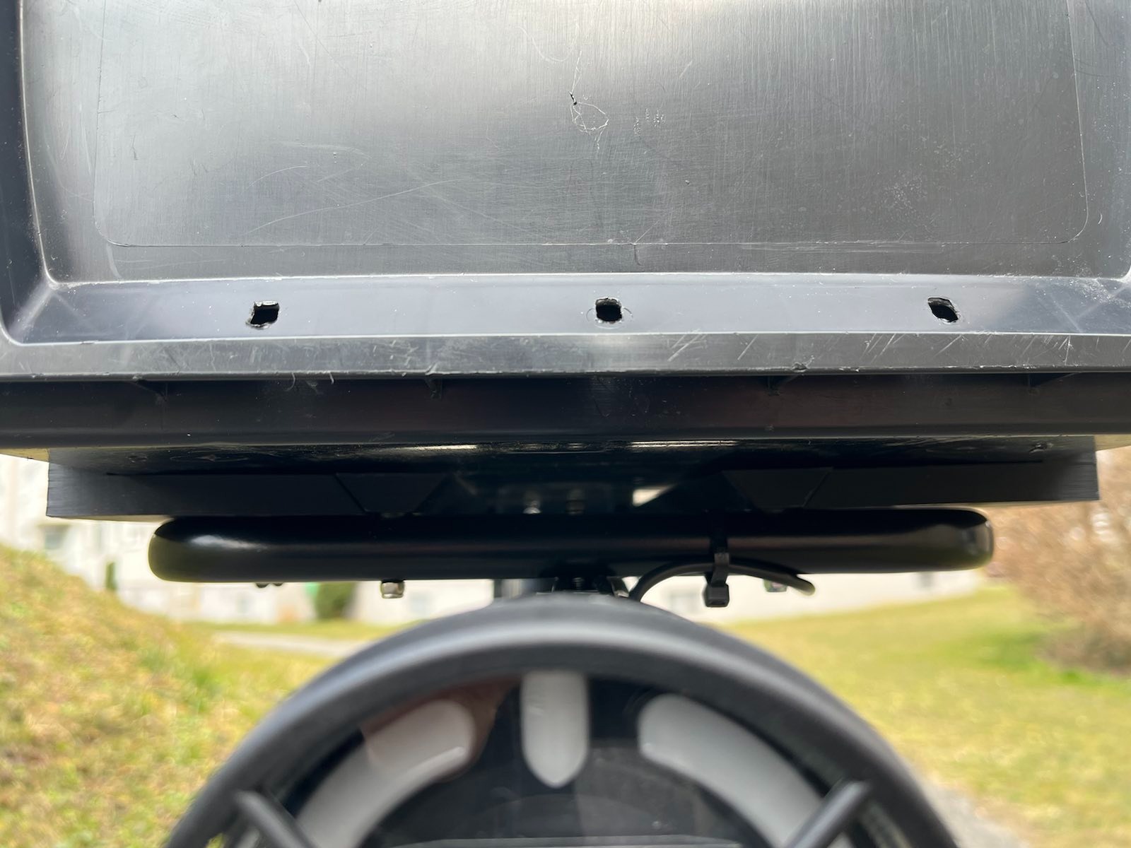 Radrunner Front Rack Quick Release Mount for Eurobox by Domasschwarz ...