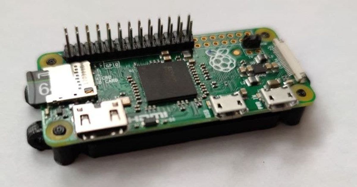 Rasberry pi zero mount by 4ib3r | Download free STL model | Printables.com