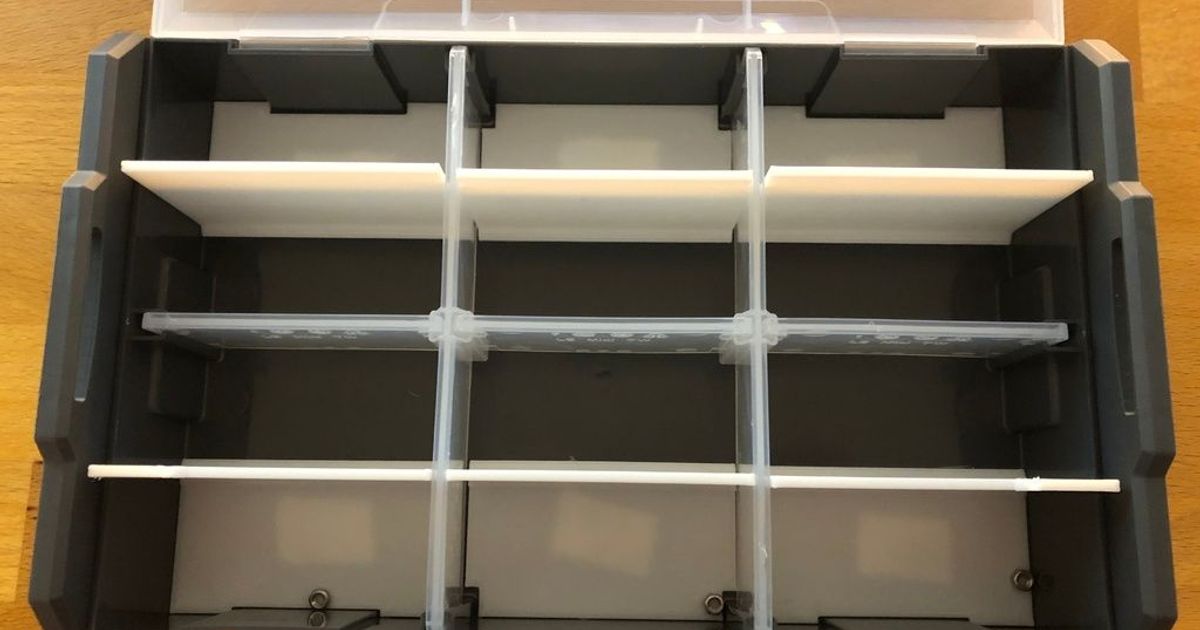 Sortimo L-Boxx mini Compartment separator by LeDomme | Download free ...