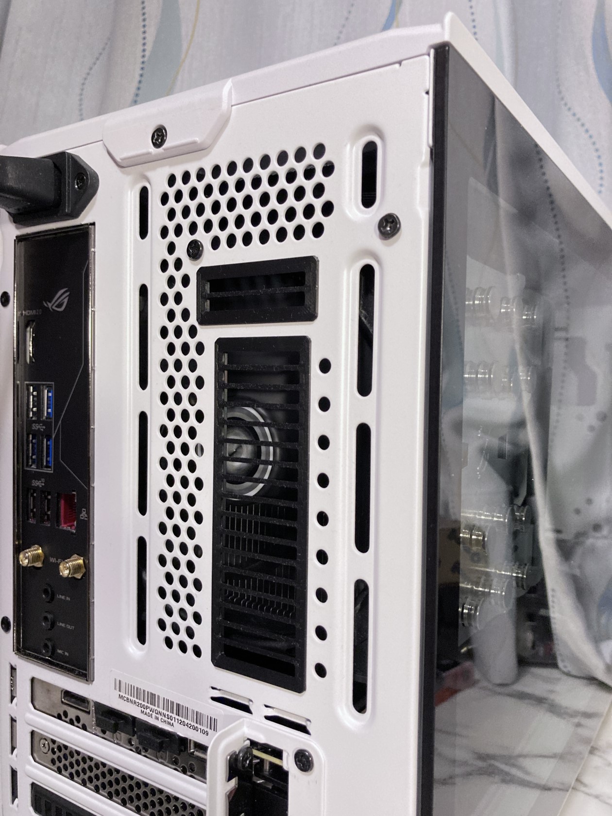 Snapfit NR200 PCIe slot covers by johanncc | Download free STL model ...