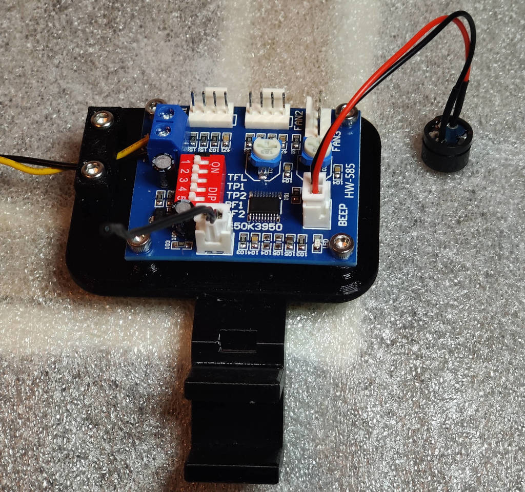 Mount for a ZFC39 PWM Fan Controller Board inside a Computer Case by ...