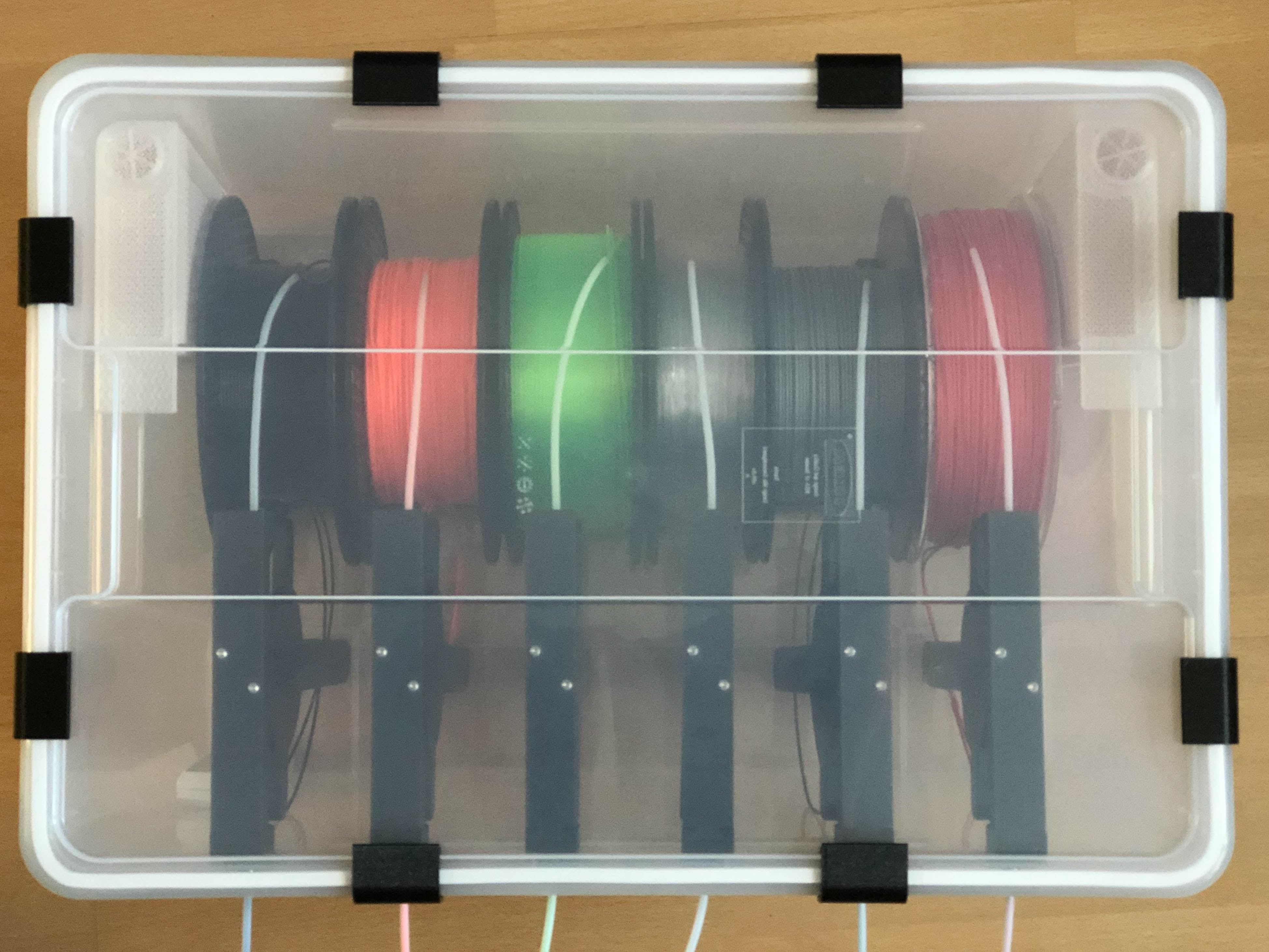 Ikea Samla 45l Filament Buffering Dry Box V2 by Canislupus | Download ...
