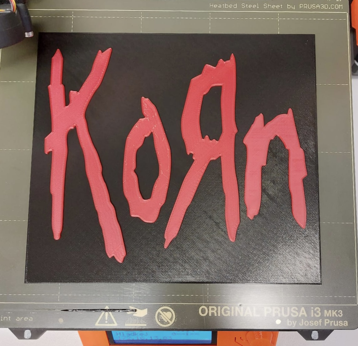 Logo KORN by Tom | Download free STL model | Printables.com