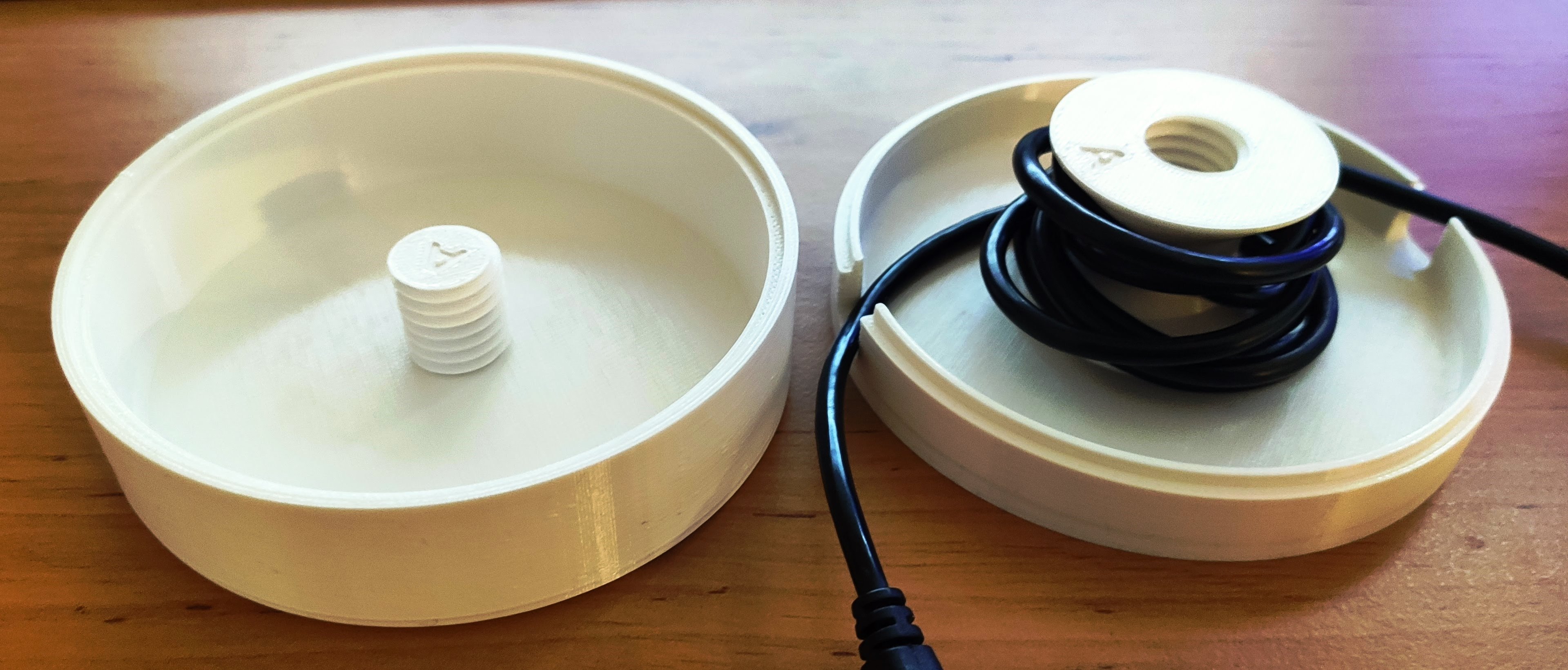 Sonic toothbrush charger holder with cable organizer by XBurgy ...
