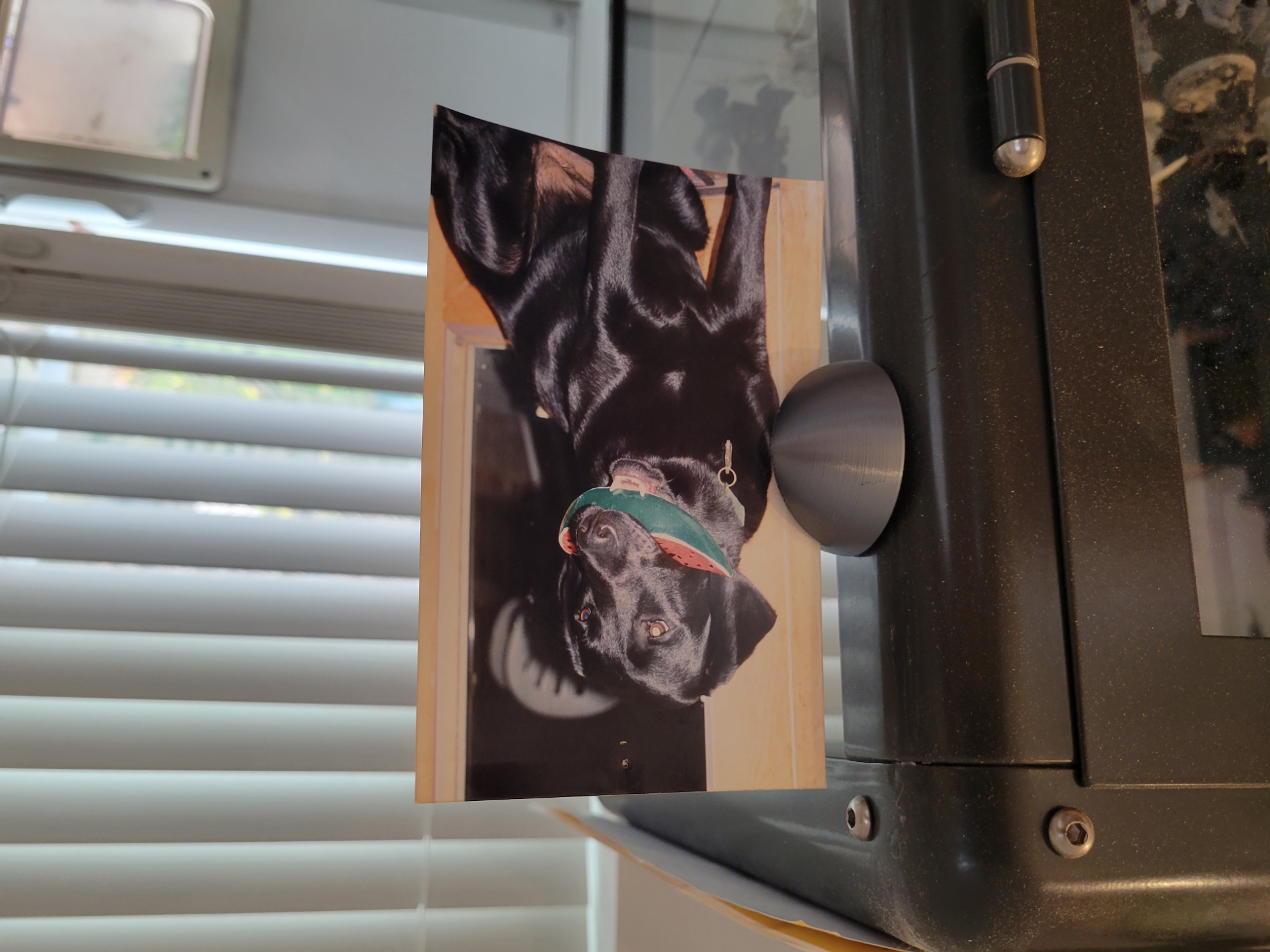 Pinch Base Picture Holder by JB_Design | Download free STL model ...