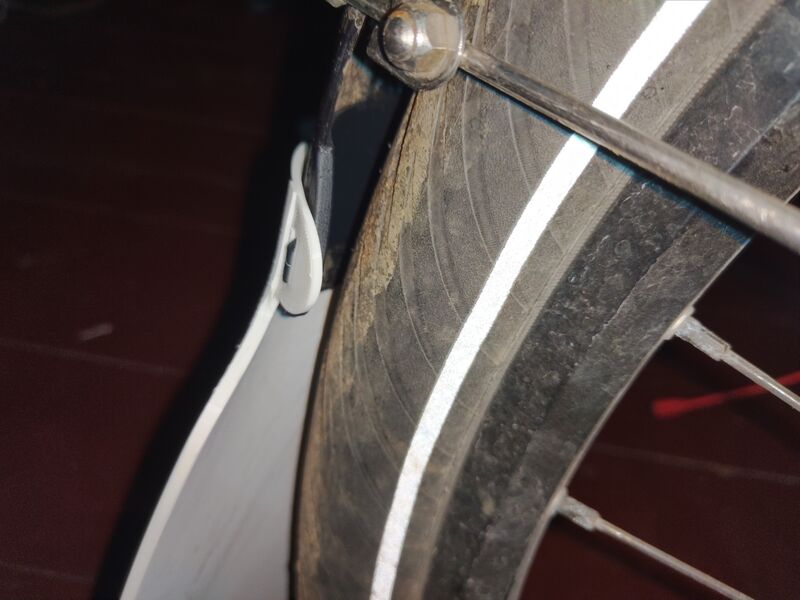 Bicycle splash guard by aquila | Download free STL model | Printables.com