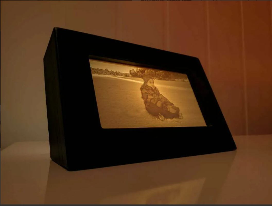Lithophane frame by Frode H. | Download free STL model | Printables.com