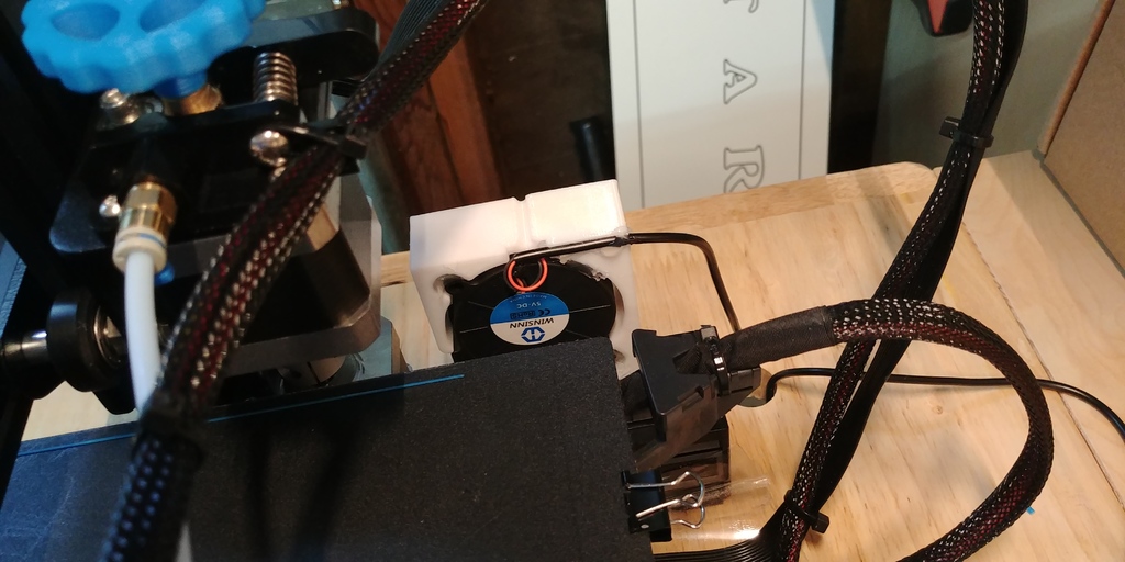 Z Axis Stepper Motor Fan mount by DavidSwiss | Download free STL model ...