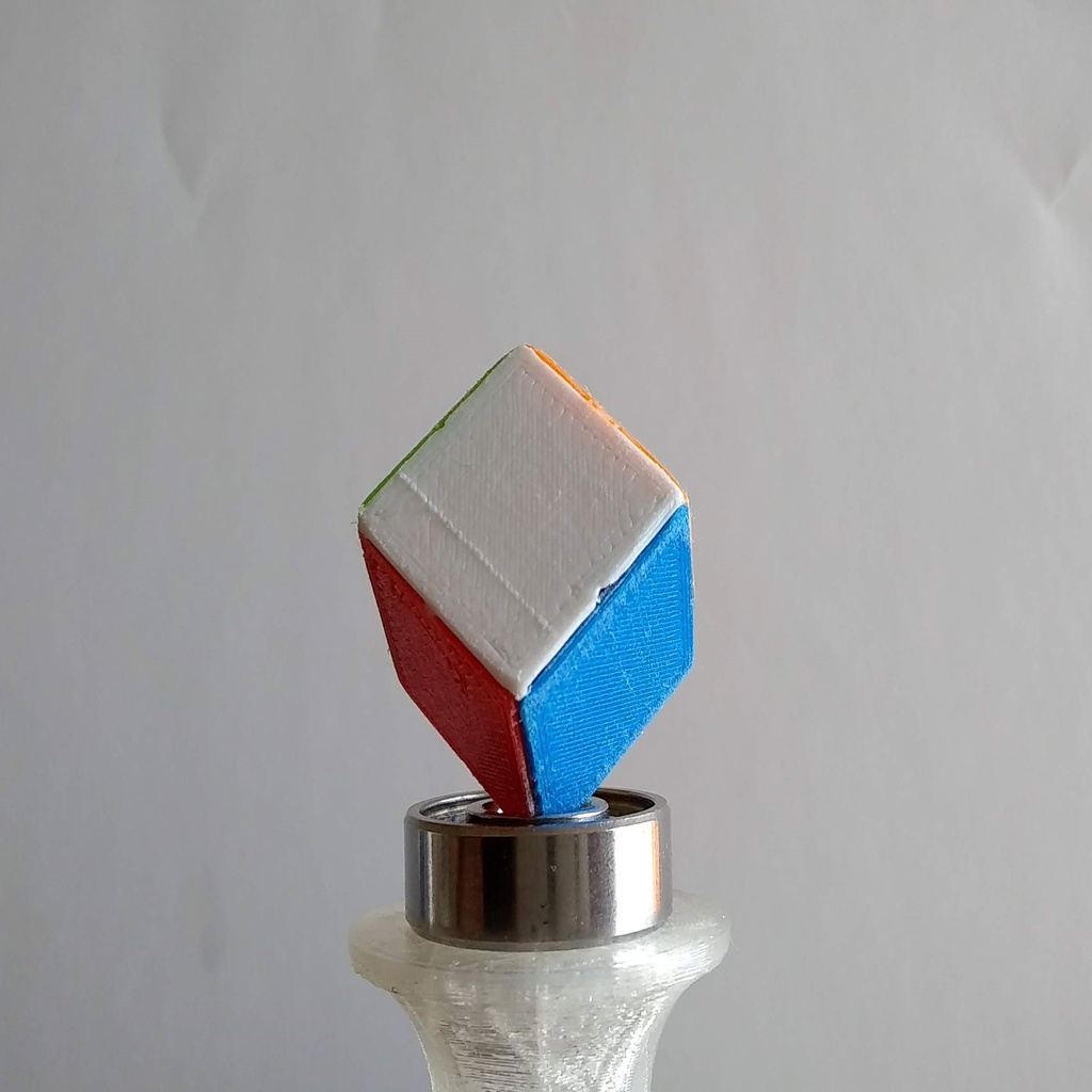 Stickerless 1x1 Rubik's Cube by anventia | Download free STL model ...