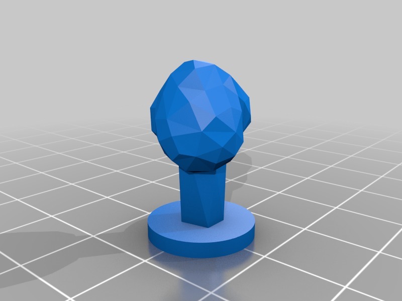 Low Poly Tree token by anventia | Download free STL model | Printables.com