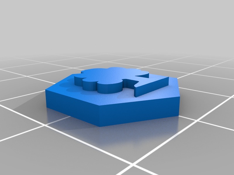 TINYforming Mars Solid Tree token by anv3d | Download free STL model ...
