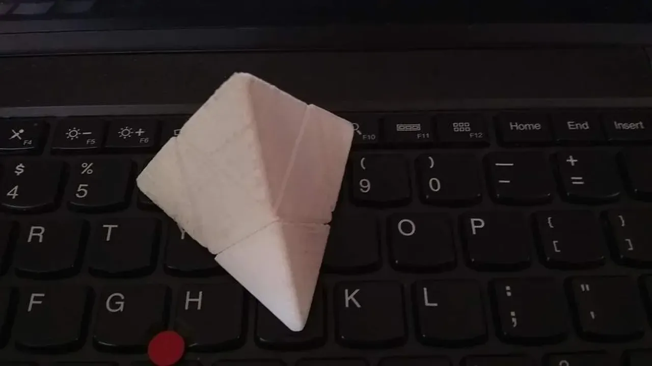 2x2 Pyraminx (print in place) by anventia | Download free STL model ...