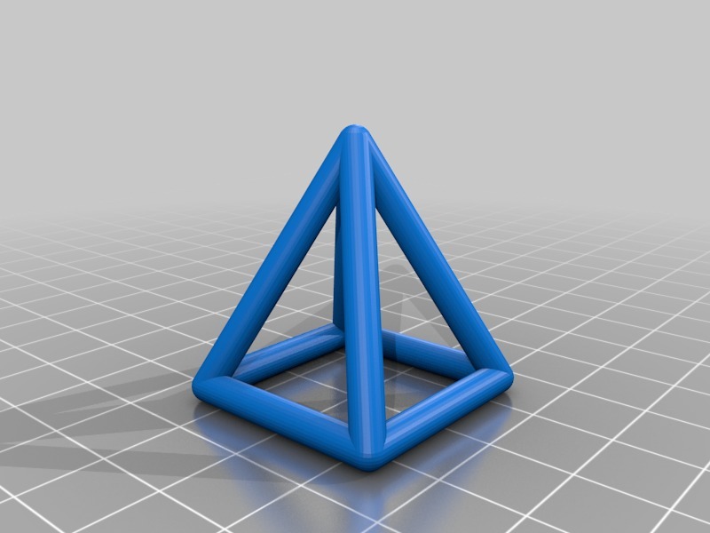 Parametric Hollow Lattice Pyramid by anv3d | Download free STL model ...