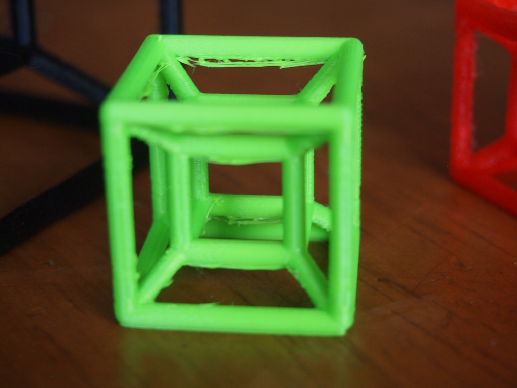 Customizable Tesseract by anventia | Download free STL model ...