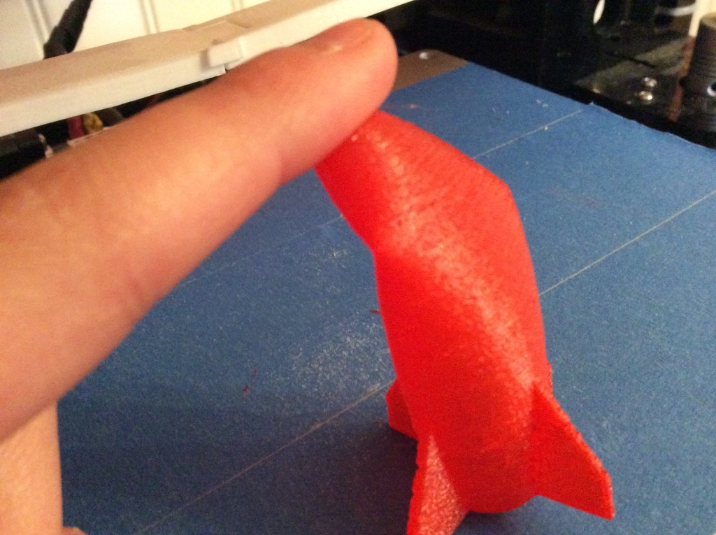 Rocket Print Test with rounded nose by anventia | Download free STL ...