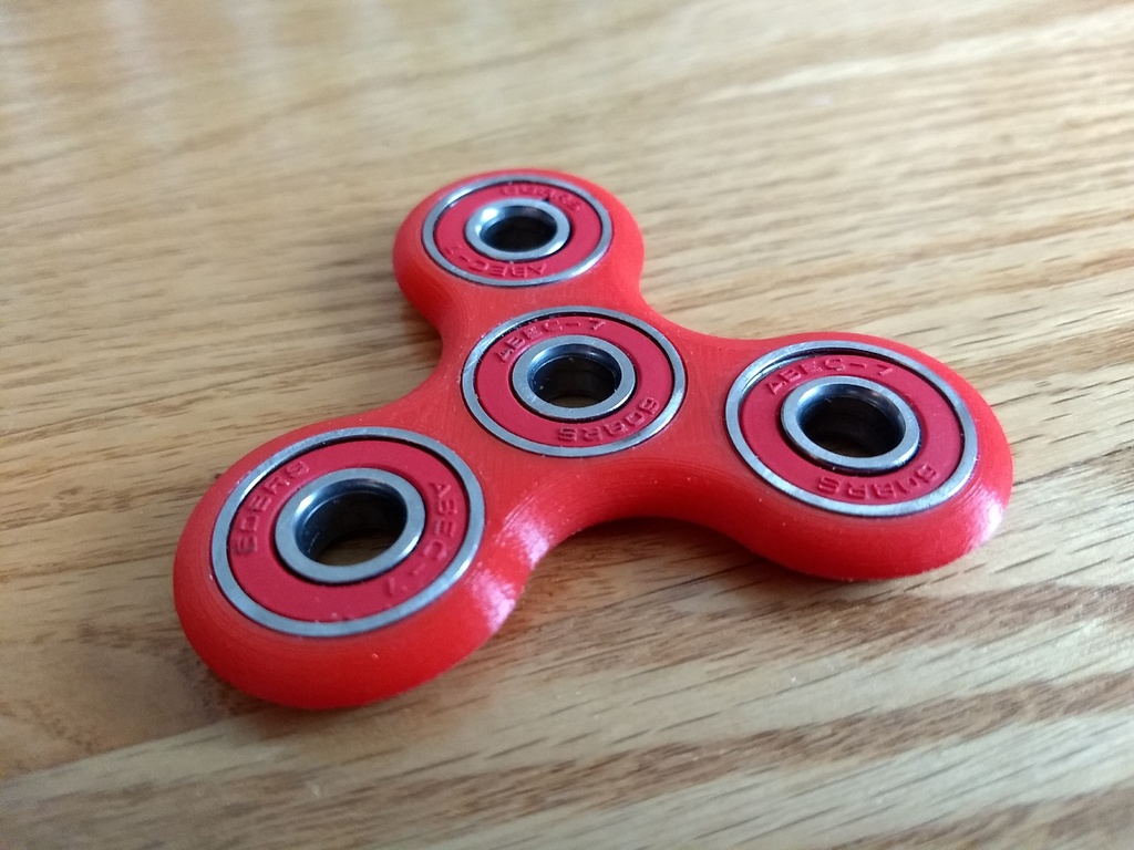 Tri Fidget Spinner by anv3d | Download free STL model | Printables.com