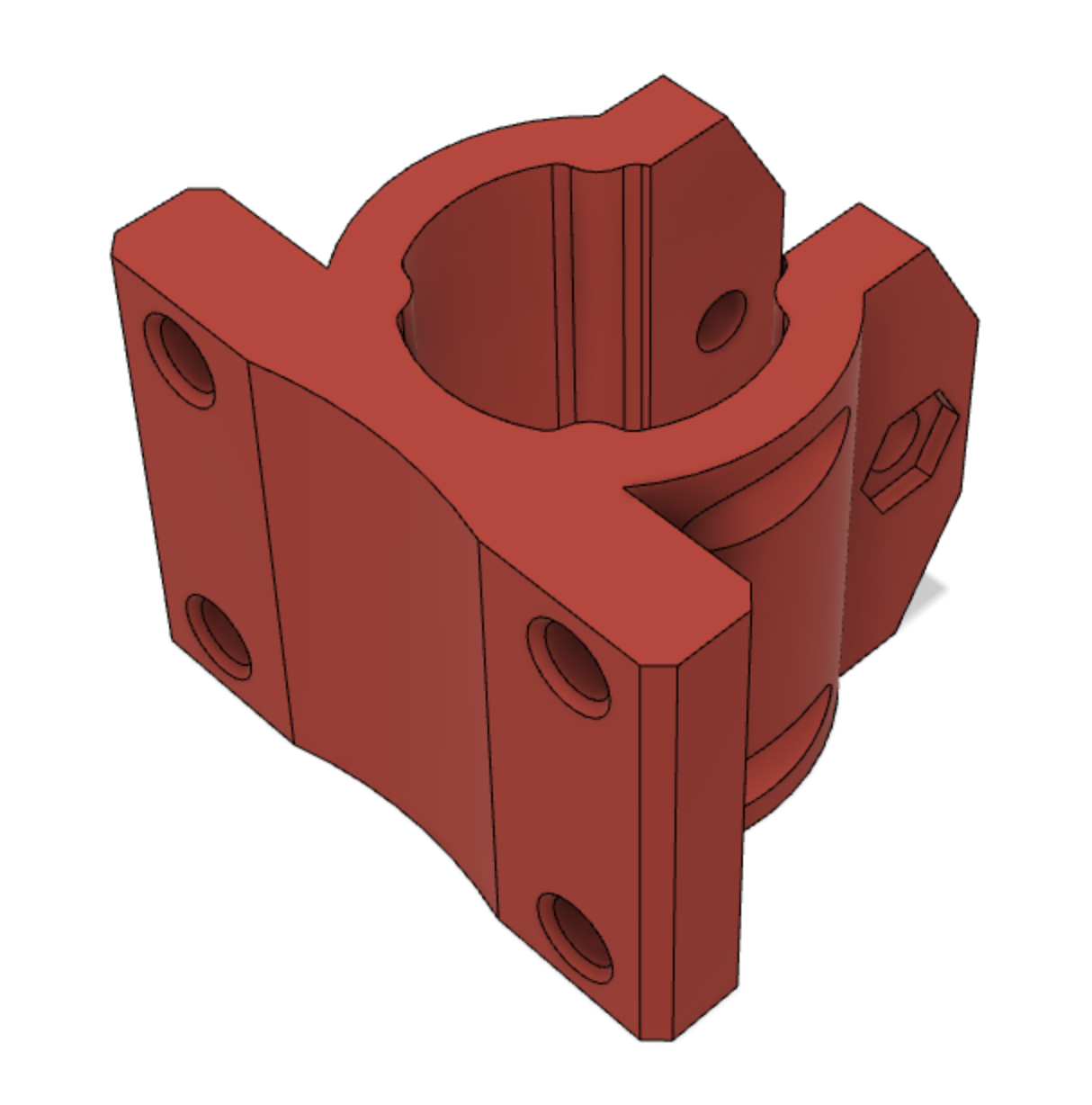 Drylin polymer bearing clamping block 8mm RJ4JP-01-08 by Will ...