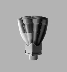 Mini Splitter v2 for MMU2+1s mod by Ryper3D | Download free STL model ...