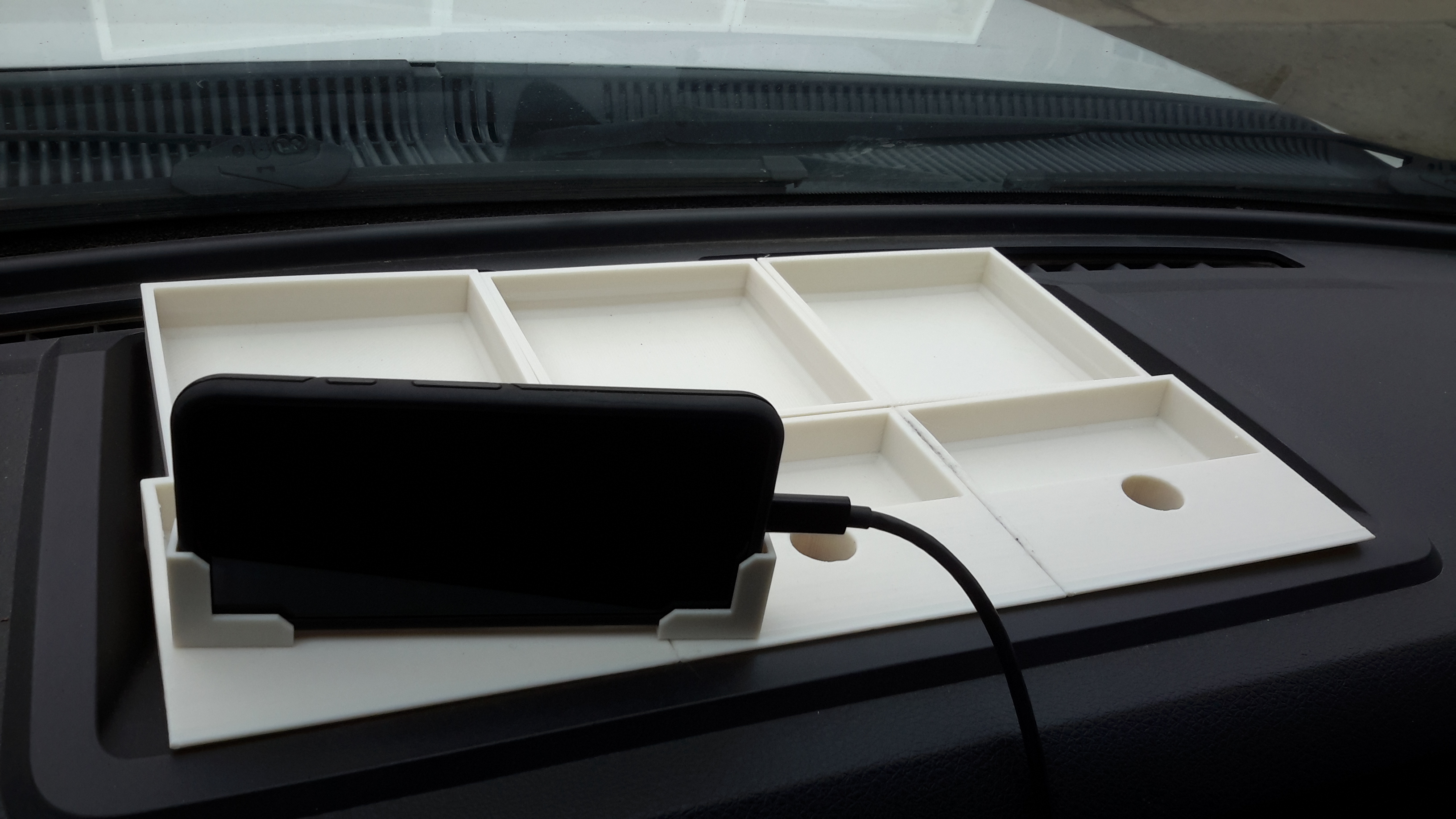 Dash Insert Phone Holder for Ford F250 by SquidVicious | Download free ...
