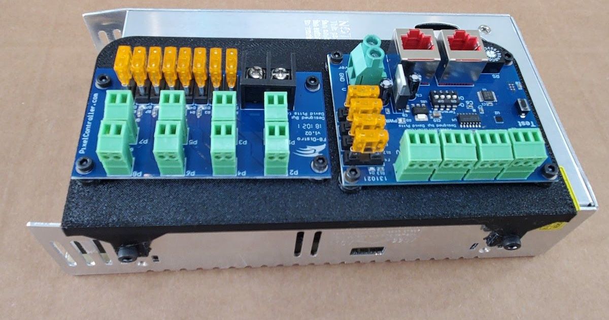 Falcon F8 Distro & Smart Receiver PSU Mount by Derik Whittaker | Download free STL model ...