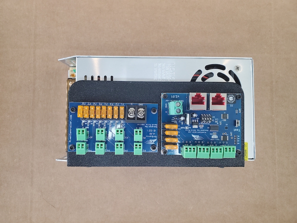 Falcon F8 Distro & Smart Receiver PSU Mount by Derik Whittaker | Download free STL model ...