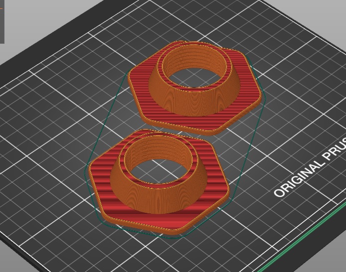 Gravity Spoolholder Nut for cardboard spools by _FirstLayer | Download ...