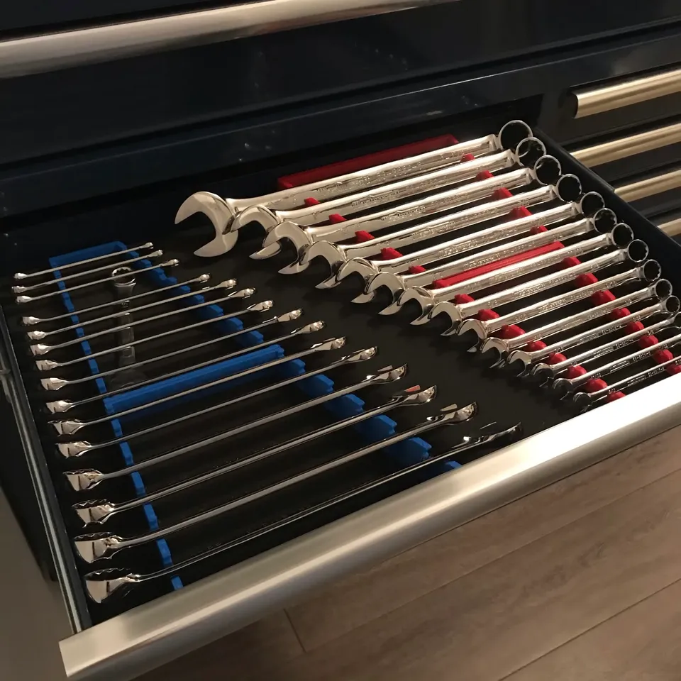 Combination Wrench Organizer Set by Gorgoton | Download free STL model | Printables.com