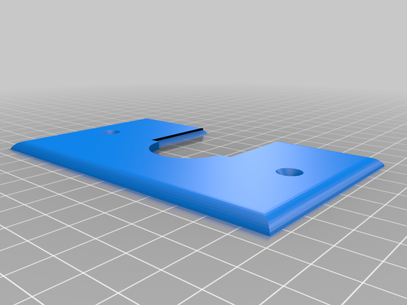D-Line Outlet Cover by Kisssys | Download free STL model | Printables.com