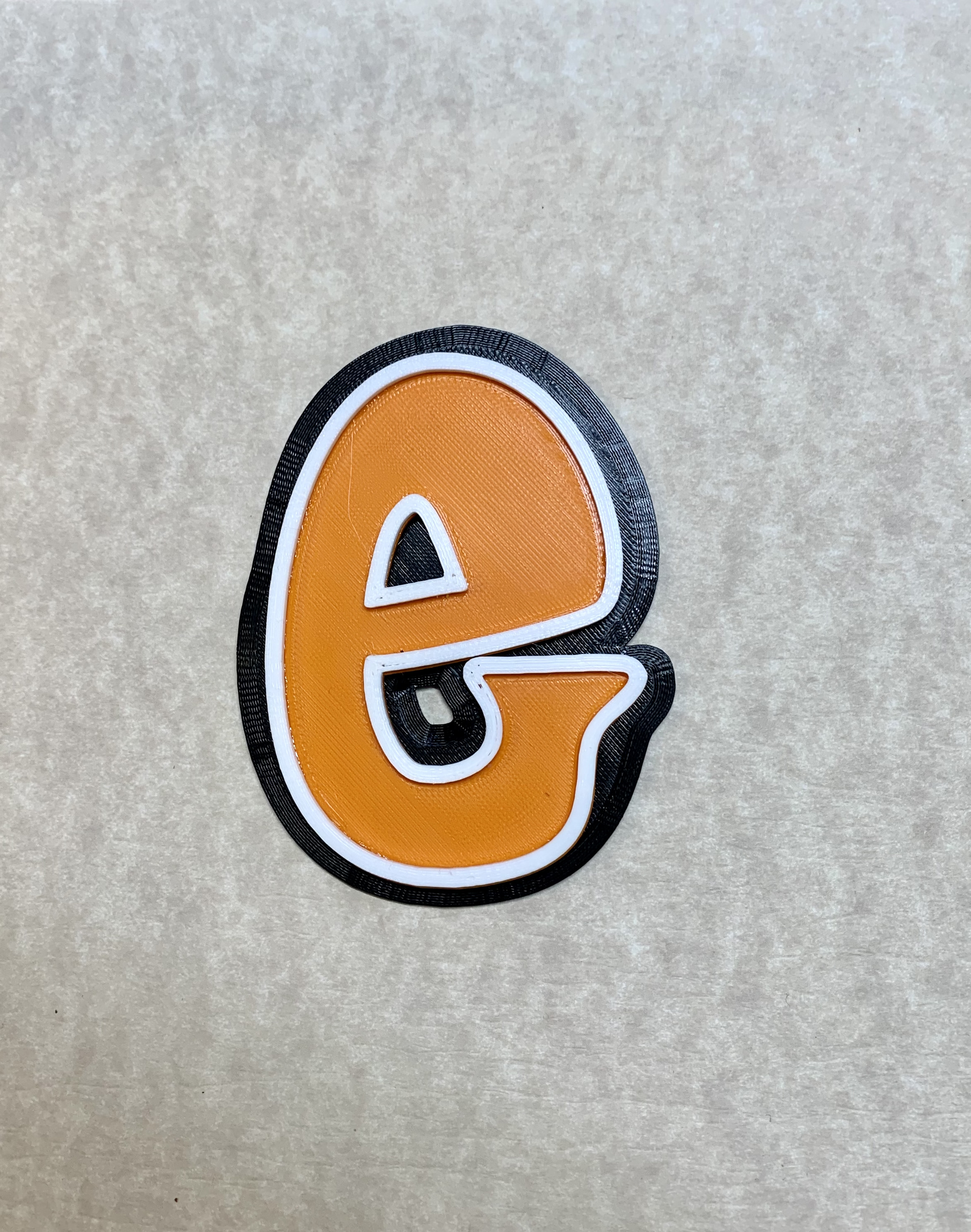 Graffiti Alphabet - Letter 'E' by Art G | Download free STL model ...