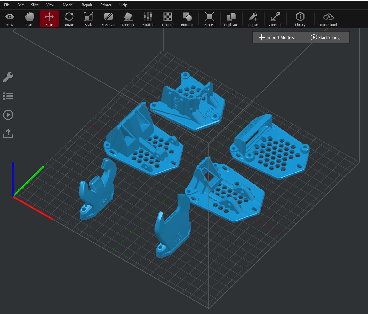 MAD - Modular Air Duct for BIQU H2 / H2 V2S REVO / H2 V2S Lite by Predy ...