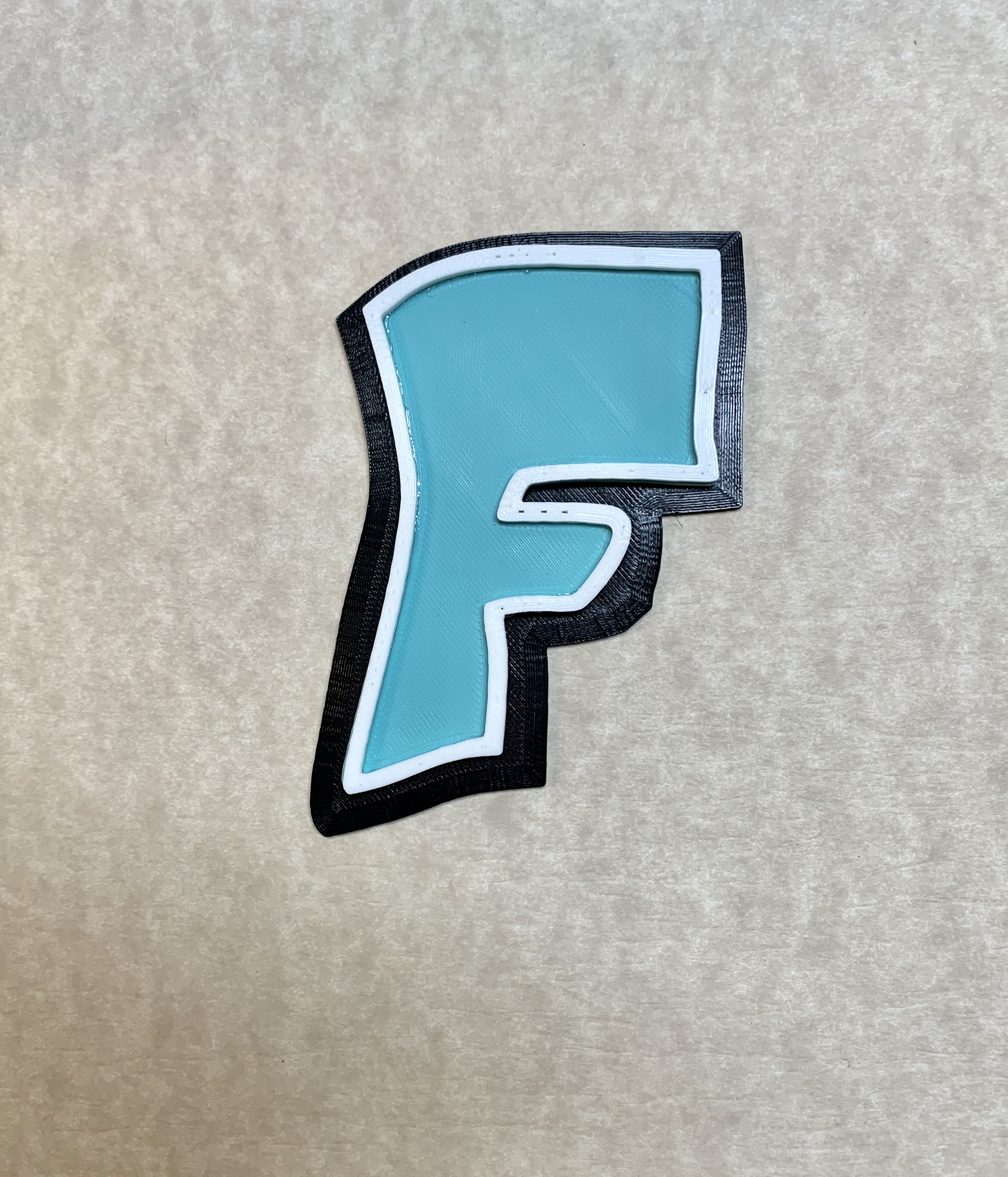 Graffiti Alphabet - Letter 'F' by Art G | Download free STL model ...