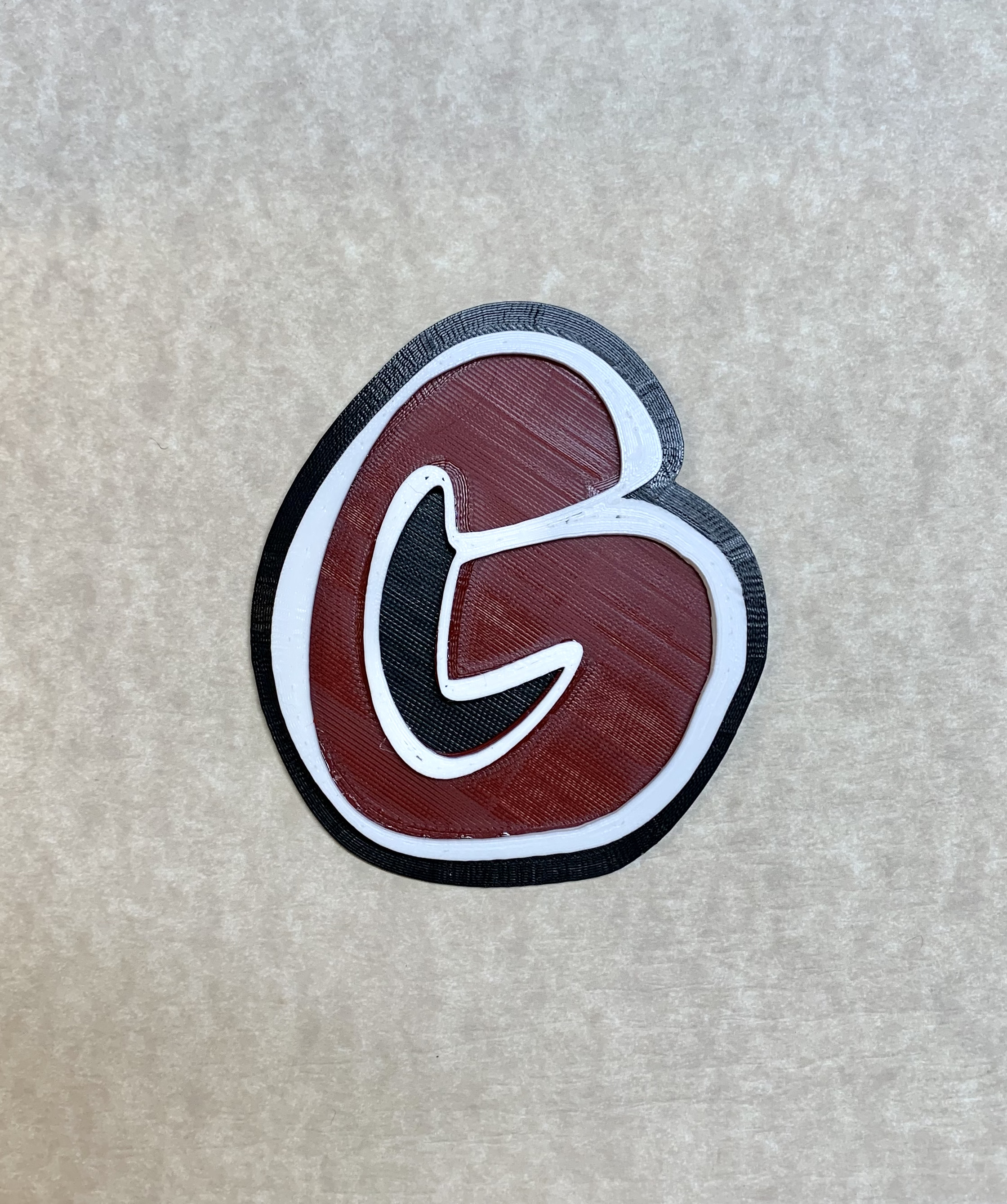 Graffiti Alphabet - Letter 'G' by Art G | Download free STL model ...