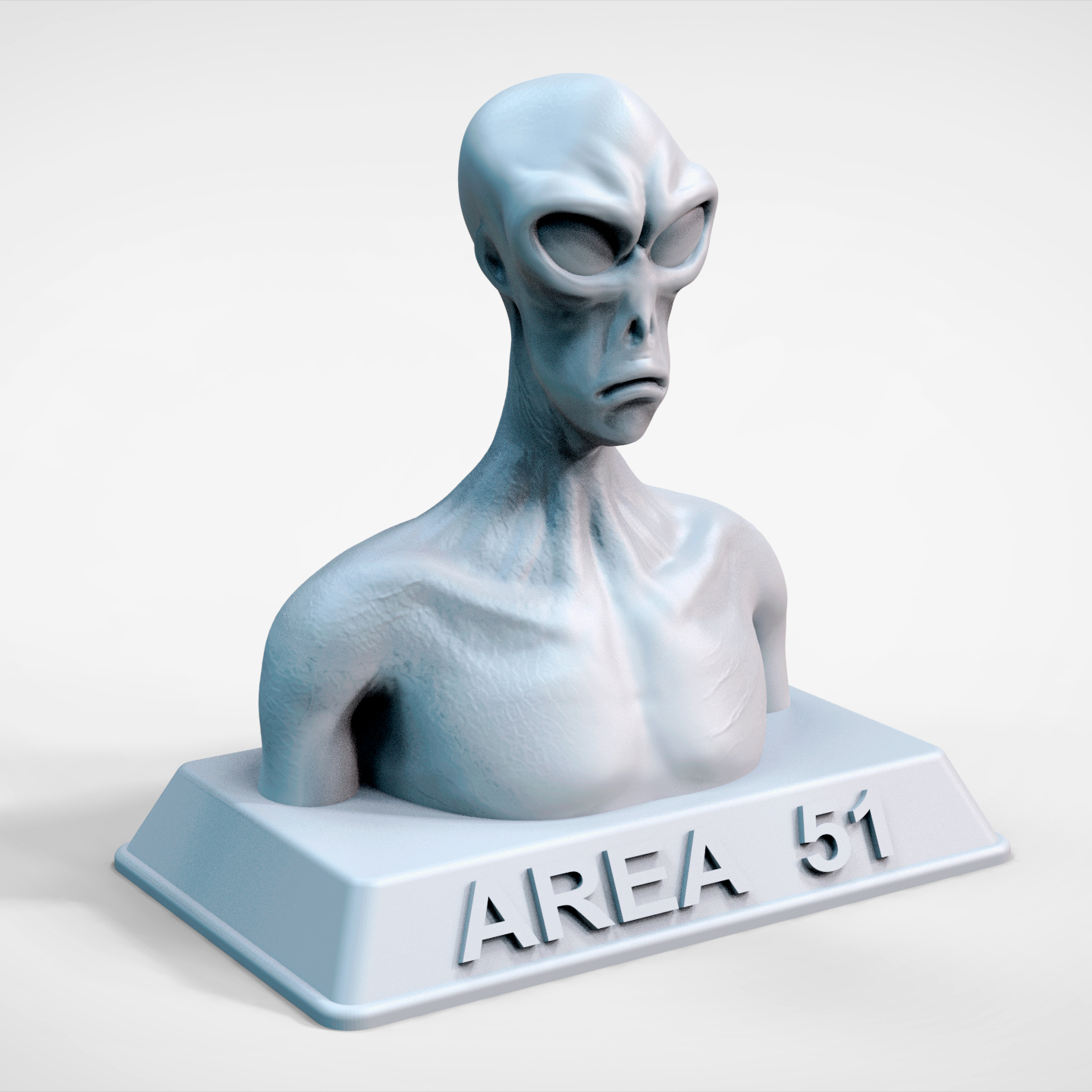Alien Sculpture by Rikrdoga | Download free STL model | Printables.com