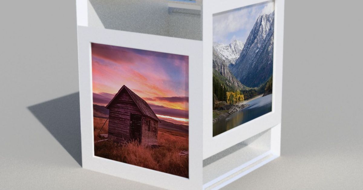 Cube Frame by Dr Swaster | Download free STL model | Printables.com