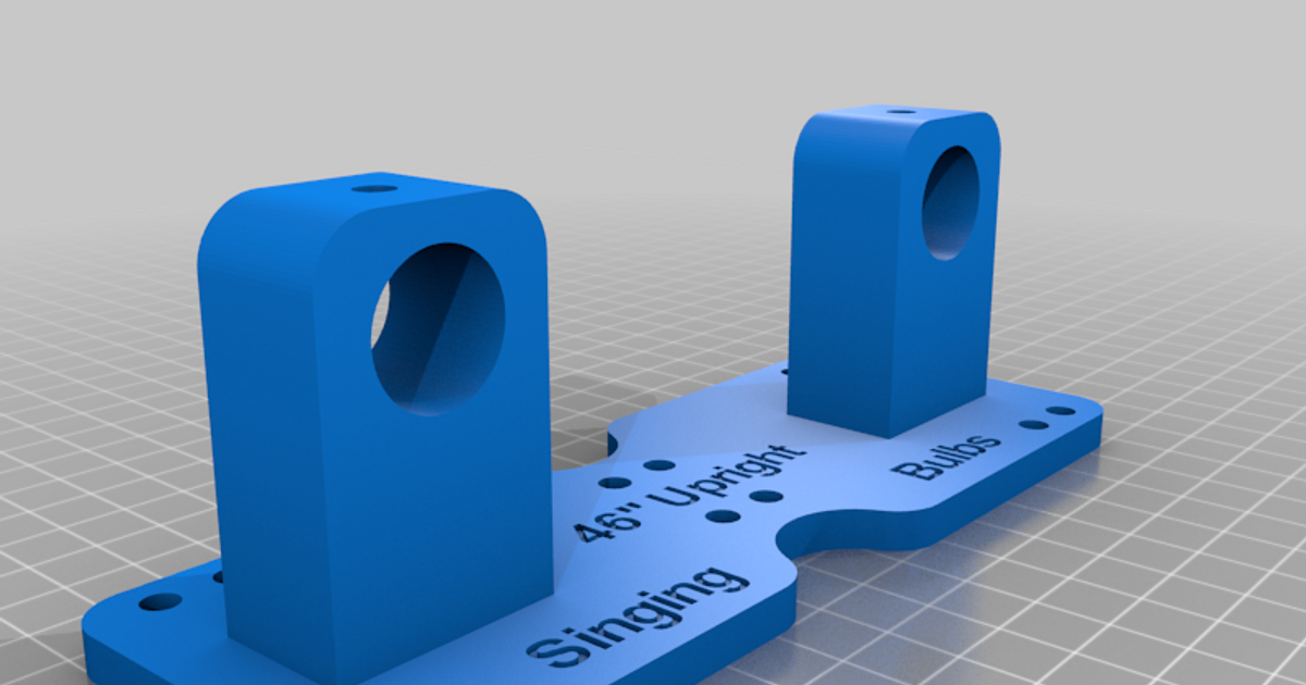 Gilbert Engineering Upright Singing Bulbs 46" Medium by agent462 ...